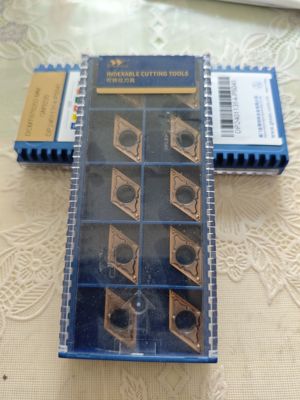 正品金鹭硬质合金数控刀片菱形单面不锈钢DCMT11T302-MM合金刀具