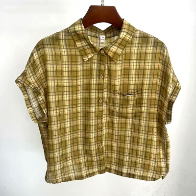 TFN262-7085休闲格子衬衫