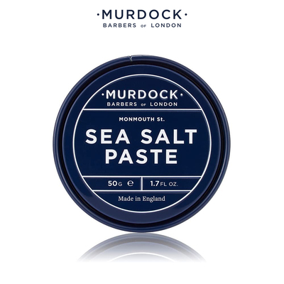 MURDOCK LONDON-英国持久定型哑光蓬松造型海盐男士发油发膏50g