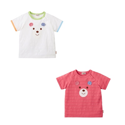 mikihouseHB系列小熊短袖T恤