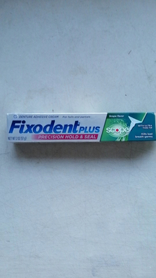 Fixodent Plus Scope Denture Adhesive Cream 2 Oz (Pack of 4)