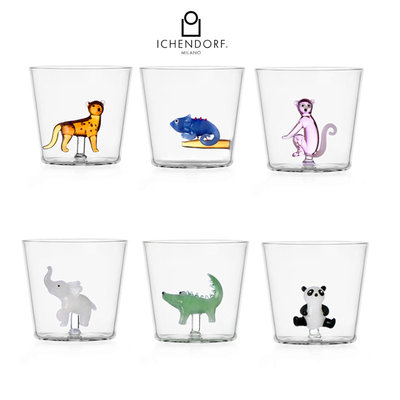 意大利手工耐热玻璃杯非洲草原