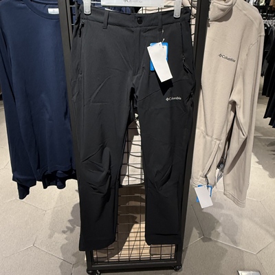 哥伦比亚25秋冬新款Columbia男士户外休闲拒水透气弹力长裤AE1200