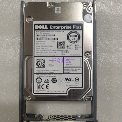 DELL 0TC05P TC05P 600G 15K SAS 12Gb SCv2020 SC4020 康贝硬盘