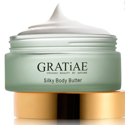 Gratiae organic beauty by nature silky body butter， anti
