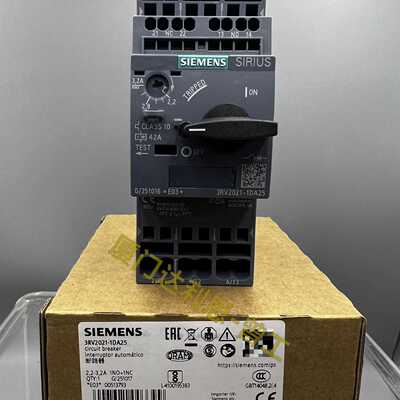 询价3RV20211DA25塑料外壳式断路器SI