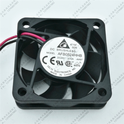 原装台达 AFB0524HHB 5015 24V 0.12A 5CM 双滚珠 变频器散热风扇
