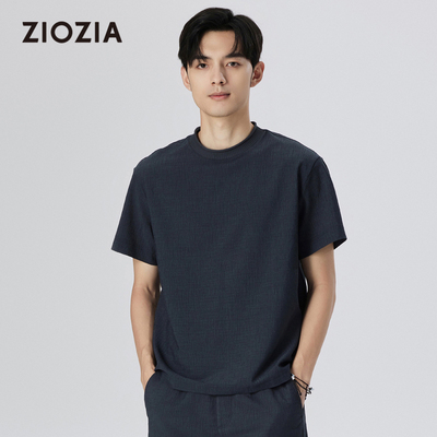 ZIOZIA短袖休闲青年易打理T恤