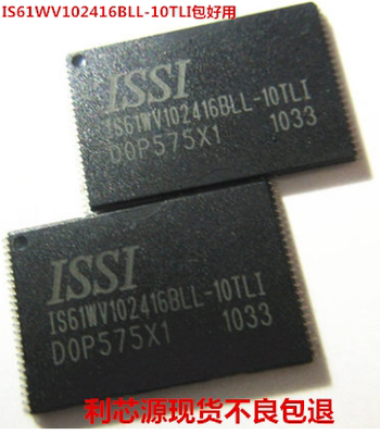 IS61WV102416BLL-10TLI  SRAM存储器 TSOP-48贴片IC