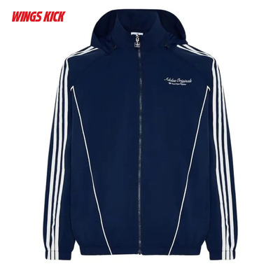 Adidas/阿迪达斯 男子街头风宽松运动夹克外套 KW5692 KW5693