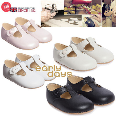 英国皇室early圆头搭扣学步鞋