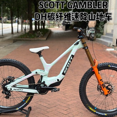 SCOTT Gambler赌徒 碳纤维软尾山地车整车 DH速降 超轻竞技
