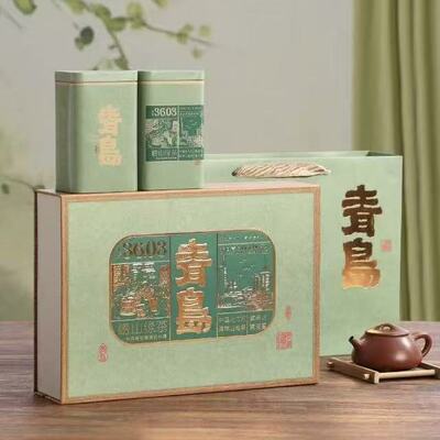 新茶青岛特产茶叶豆香崂山