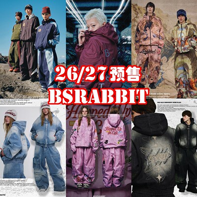 2627BSRABBIT韩国滑雪服滑雪裤