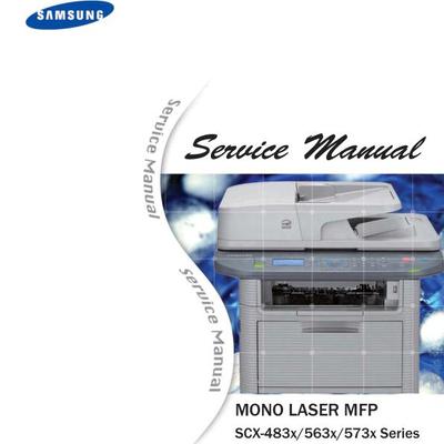 三星 SCX-4833 SCX-5633 SCX-5733 黑白机英文维修手册