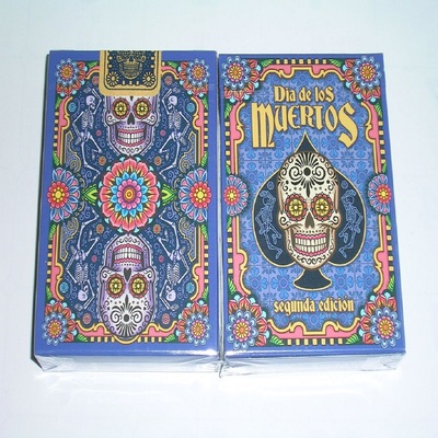 美國原裝進口 Dia de Los Muertos V2 paint 單車撲克牌