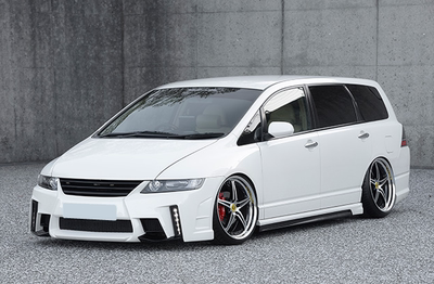 日本製 AIMGAIN RB1 奥德赛 大包围 改装保险杠 前杠后杠 尾翼