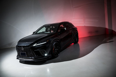 AIMGAIN 2023雷克萨斯 RX350 500H 小包围 改装 前后唇 侧裙 尾翼