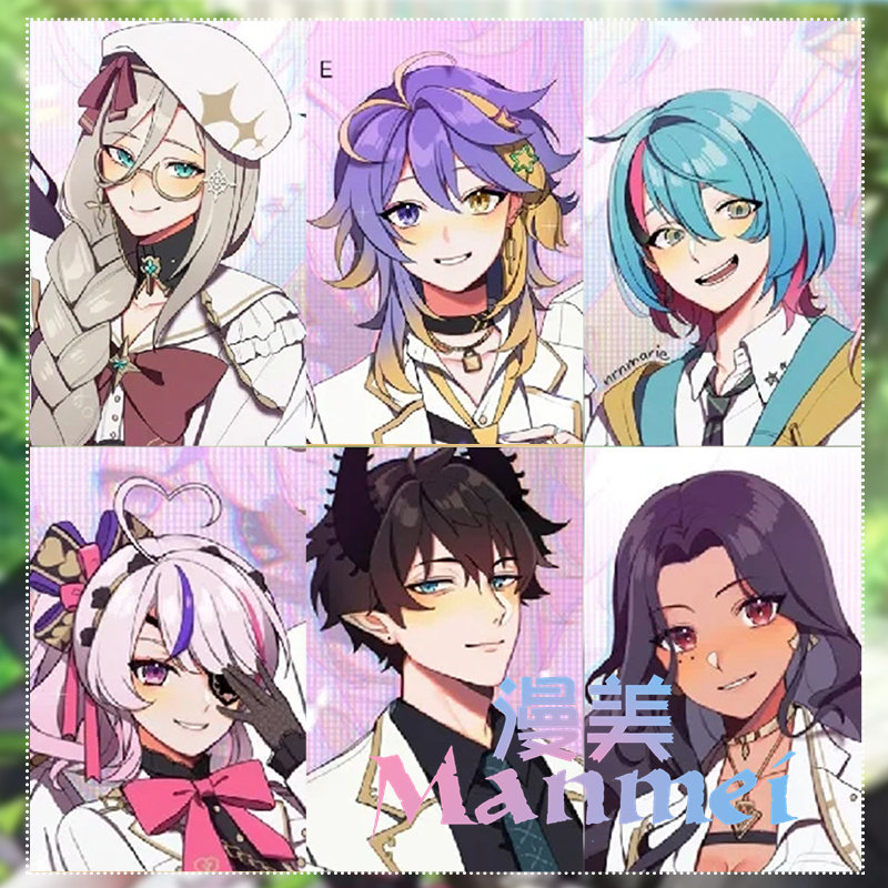 Купить Манмей Втубер радуга Social En фаза 6 AIA ASTER KYO MARIA REN ...