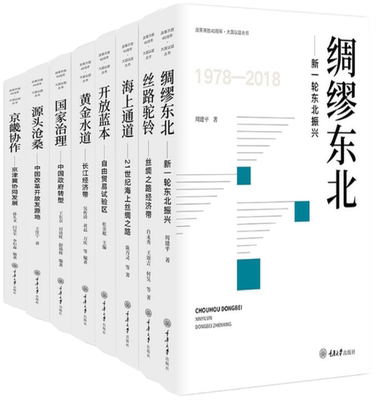 【正版包邮】改革开放40周年大国议题丛书 共8册 绸缪东北+丝路驼铃+海上通道+开放蓝本+黄金水道+国家治理+源头沧桑+京畿协作