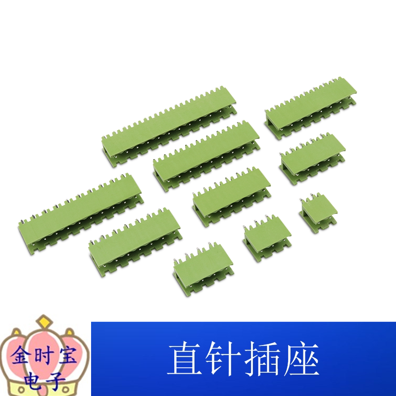 直针插座 KF2EDGV-5.08 2/3/4/5/6/7/8/9/10/12P 适用KF2EDGK插头