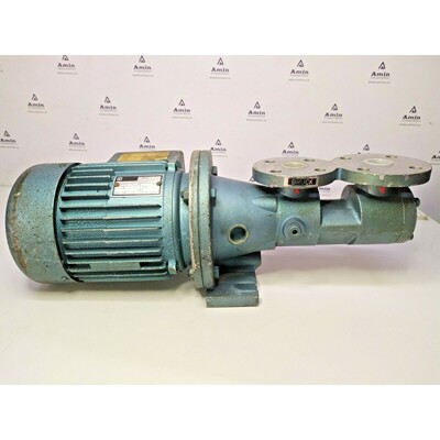 Pompa A Vite Tripla Kral NFUG 10 Con Motore Elettrico Da 0,2