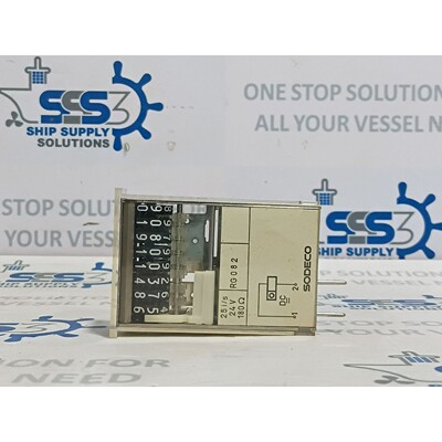 Sodeco RG 082 计数器模块 25 i/s 24V 180Ω RG 0 82