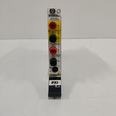 National Instruments NI PXI-4071 7 1?2 位 FlexDMM 数字万用表