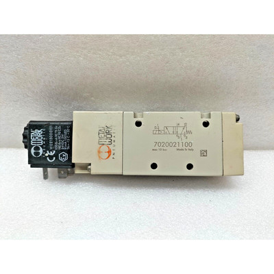 金属加工 PNEUMATIC 7020021100 SOLENOID 气门 5/2 MAX 10 BAR