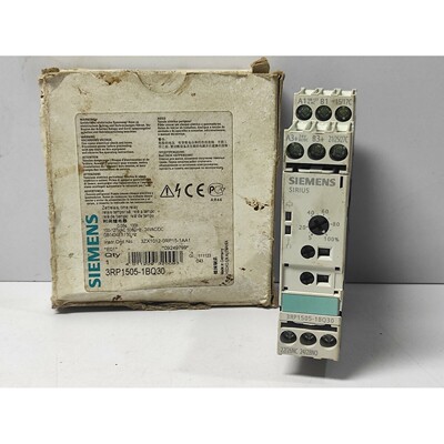 Siemens 3RP1505-1BQ30 Relè Di Tempo Siemens Sirius 3RP15051