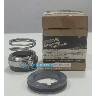 MSR 机械密封尺寸 40 毫米 T 41 型,SS/T.C./VITON(ID 40 毫米 x