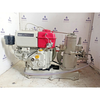 Yanmar Dieselmotor NS40-G Mit Notfall Luft Kompressor - Gepr