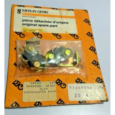 Merlin Gerin - Partes - Interruptor Micro M3+M - SB0381-0499