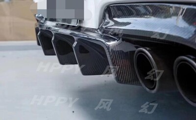 适合宝马6系F06 640 650 MT运动后唇 M6包围前唇 改装碳纤维尾唇