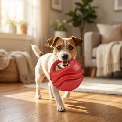 Dog Toy Training Ring Puller Puppy Flying Disk Chewing Toys