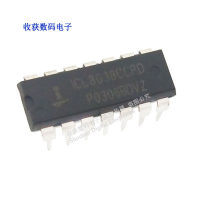 ICL8038CCPD电源DIP线性液晶屏驱动板芯片电容继电器HA31002P模块