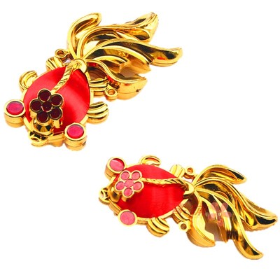 春节丝线金框鱼转运球过年小灯笼