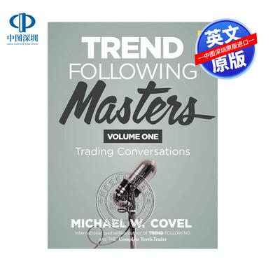 英文原版 趋势跟随大师 第1卷 迈克尔与伟大的趋势追踪交易者对话 Trend Following Masters 自我提升管理 经济 经管