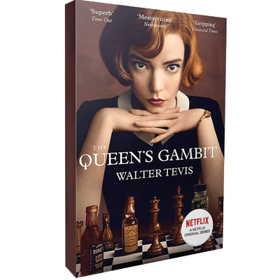 现货英文原版 后翼弃兵 The Queen's Gambit 女王的棋局开局 Netflix网飞大女主新剧同名剧本小说 励志女性 Walter Tevis 激励文学