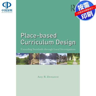 预售【按需印刷】英文原版 基于地点的课程设计 Place-based Curriculum Design 原装进口正版书籍