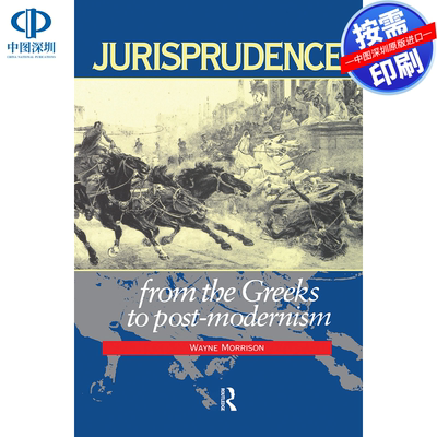 预售【按需印刷】英文原版 法理学 Jurisprudence 原装进口正版书籍