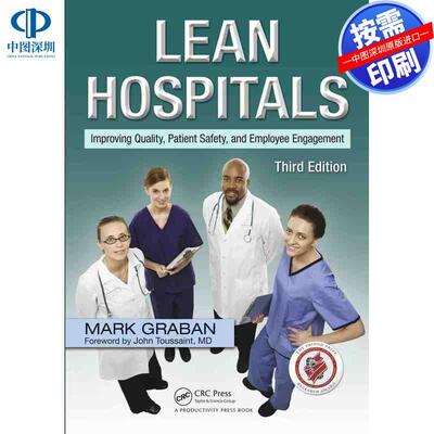 预售【按需印刷】英文原版 精益医院 Lean Hospitals 原装进口正版书籍
