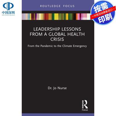 预售【按需印刷】英文原版 全球健康危机中的领导教训 Leadership Lessons from a Global Health Crisis 原装进口正版书籍