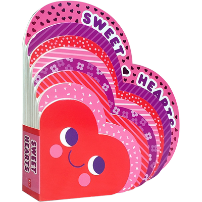 SweetHearts粉红心形纸板书