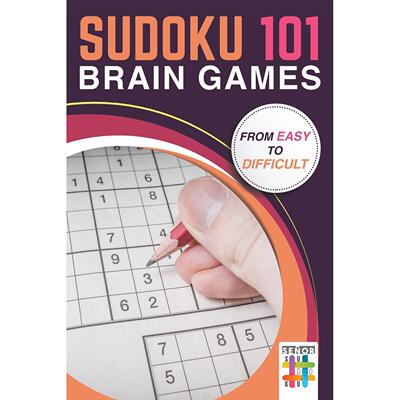 【预售 按需印刷】英文原版 Sudoku 101 Brain Games from Easy to Difficult进口原版正版书籍