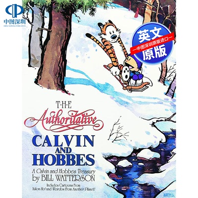 英文原版卡尔文和霍布斯的宝库