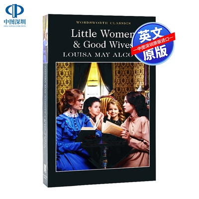 英文原版 小妇人 好妻子 Little Women & Good Wives 进口文学小说 Louisa May Alcott 平装 Wordsworth经典