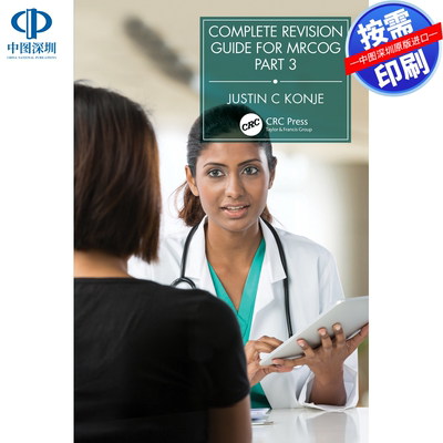 预售【按需印刷】英文原版 MRCOG第三部分完整复习指南 Complete Revision Guide for MRCOG Part 3 原装进口正版书籍