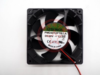 PMD4812PTB1-A.(2).GN 建准 DC风扇48VDC 120X25MM 150.0CFM