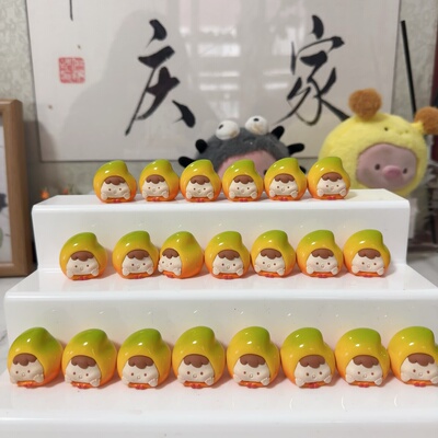 正版择良所贪吃崽崽三代萌粒基础款明款盲盒盲袋确认款